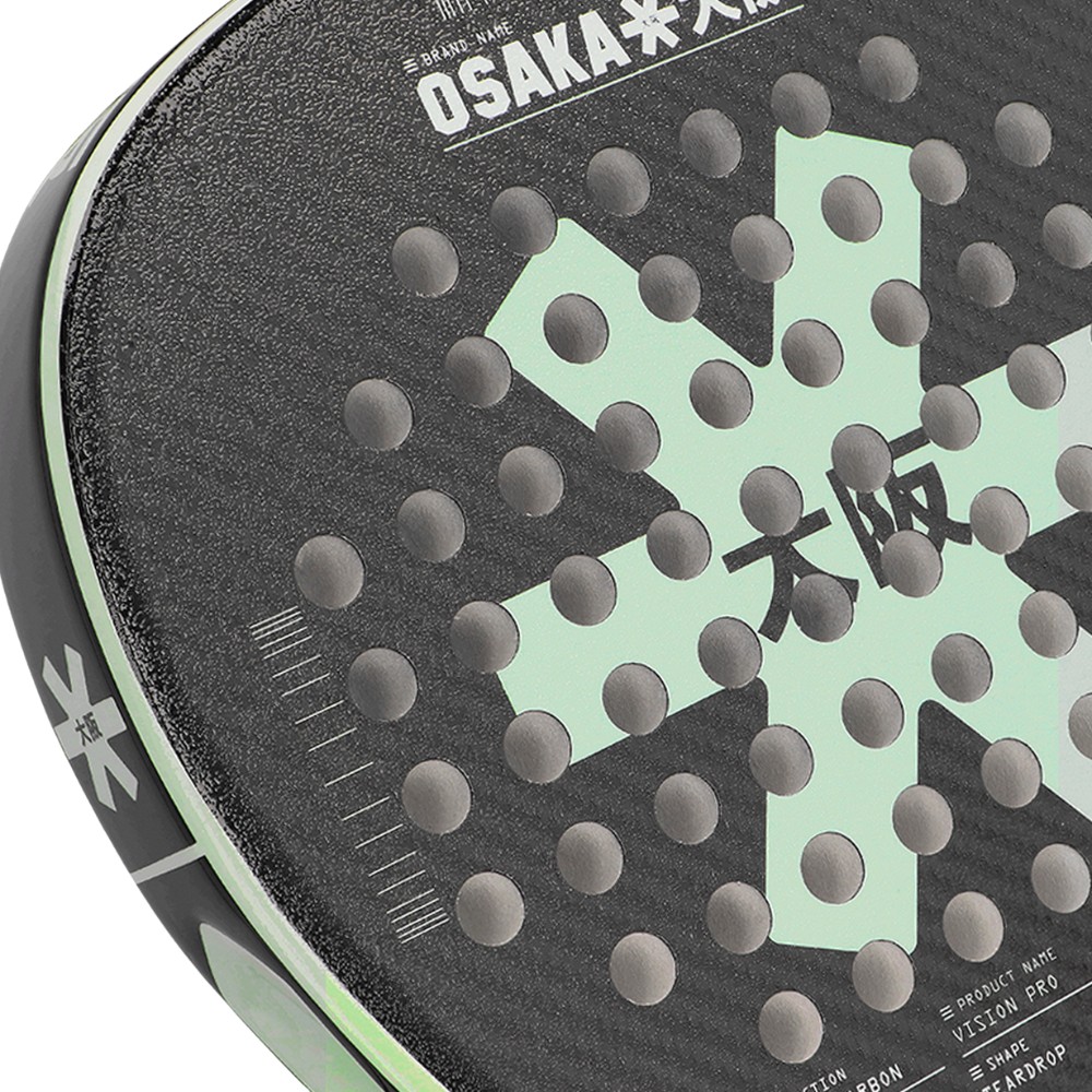 Osaka Vision Pro Power Padel Racquet - Opal Green - Kloppers Sport