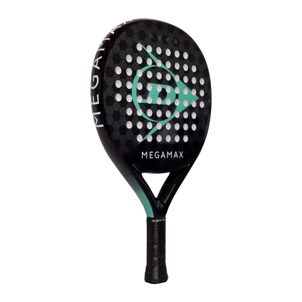Dunlop Megamax Black Padel Racquet - Kloppers Sport