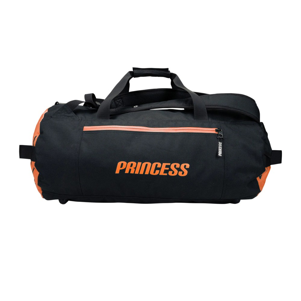 Princess Premium Duffle Bag Black/Orange - Kloppers Sport