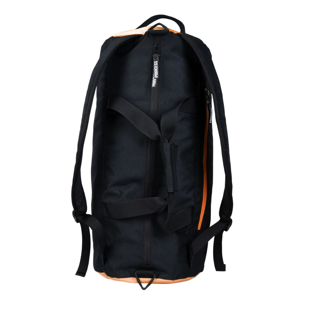 Princess Premium Duffle Bag Black/Orange - Kloppers Sport