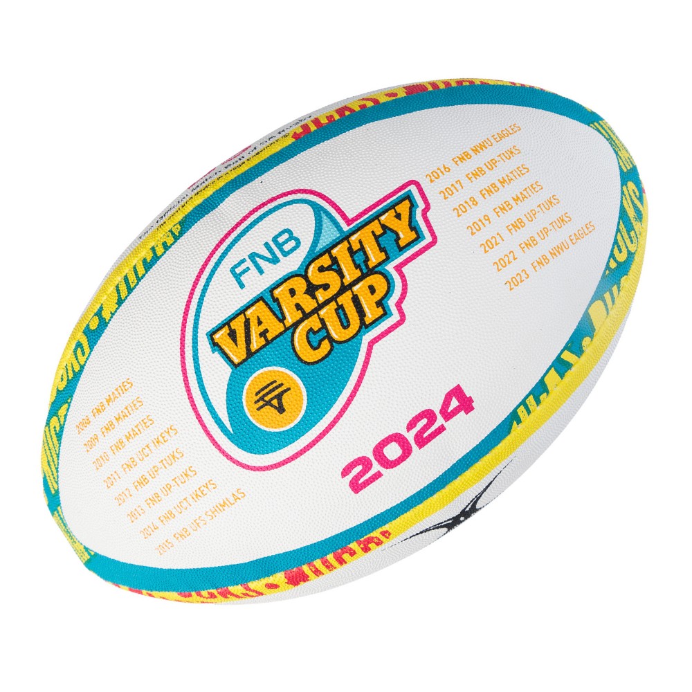 Gilbert Varsity Shield Barbarian 2025 Match Rugby Ball - Kloppers Sport