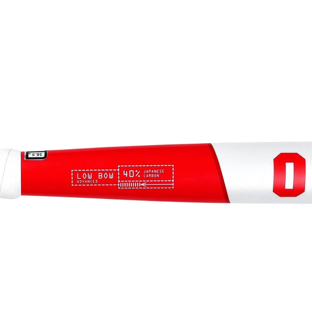 Osaka Low Bow Advanced 40 Hockey Stick - Pompeian Red - Kloppers Sport